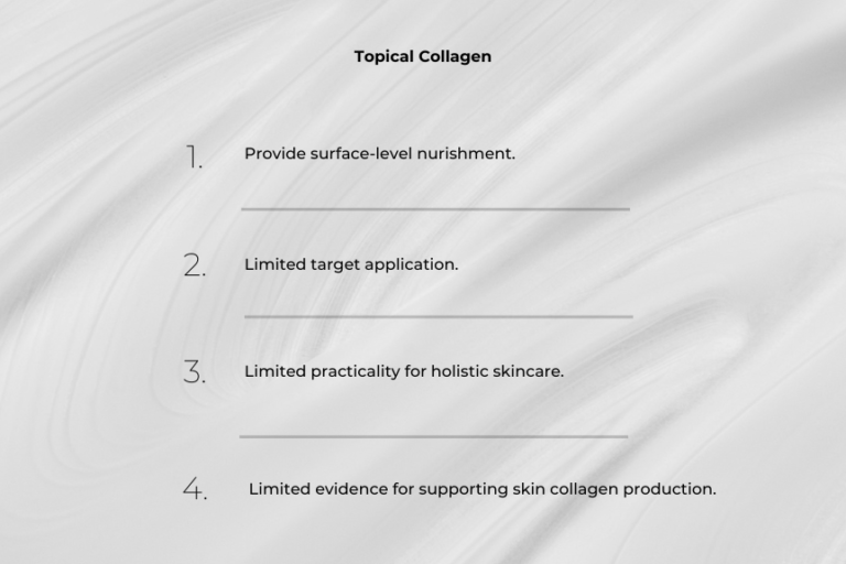 Topical Collagen: Its Limits Unveiled – White Label Collagen by TOSLA